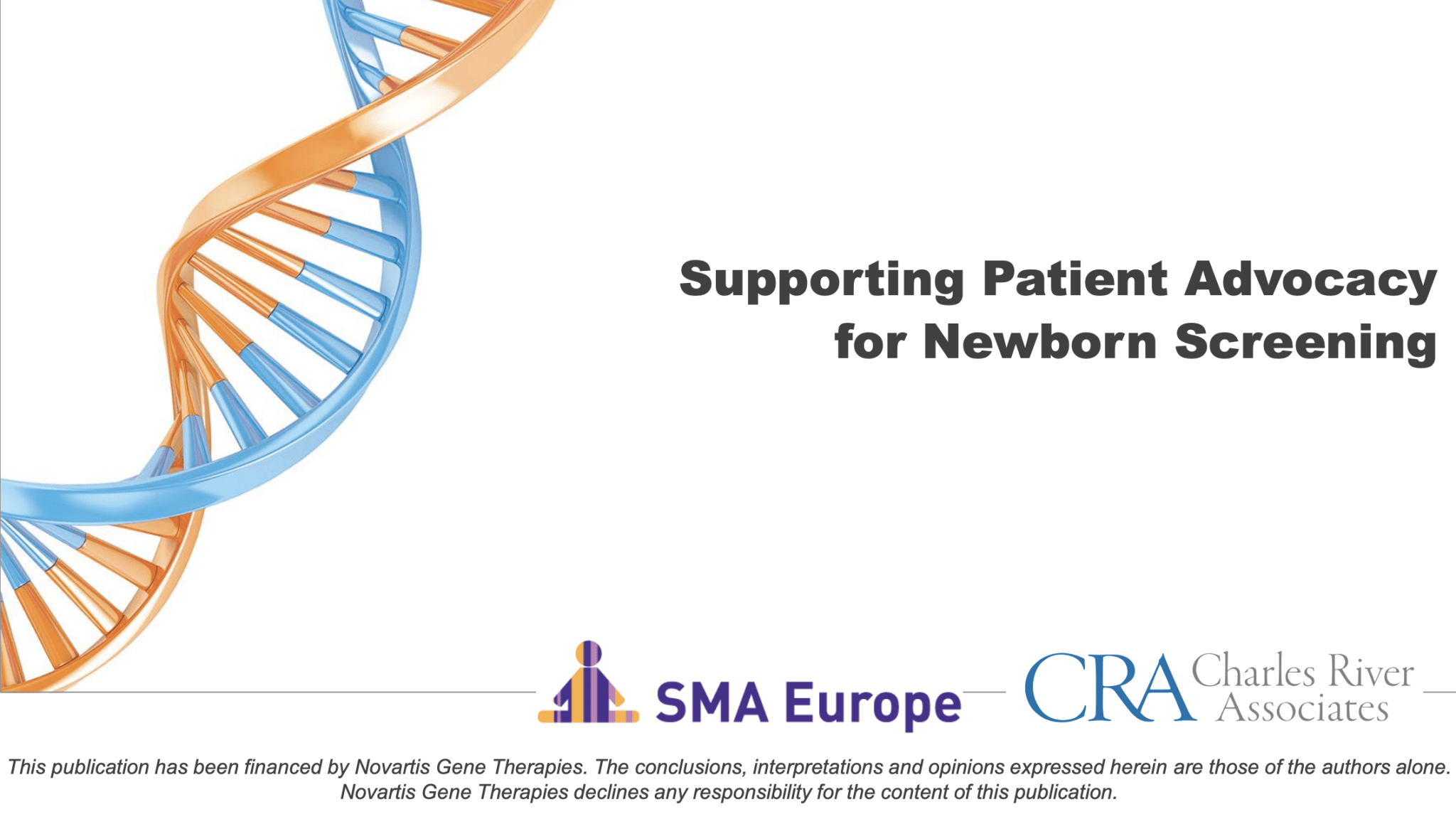 Newborn screening toolkit for patient advocacy groups – SMA Newborn ...